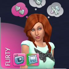 Flirty (emotion) | The Sims Wiki | Fandom