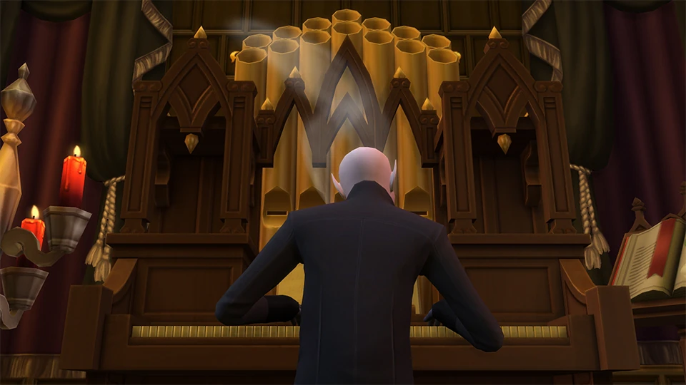 Órgano de salón Napri | SimsPedia | Fandom