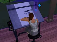 Drafting table | The Sims Wiki | Fandom