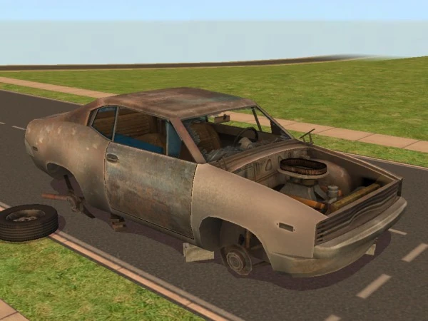 Restorable junk car | The Sims Wiki | Fandom