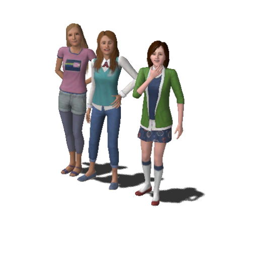 Female Roomies household | The Sims Wiki | Fandom