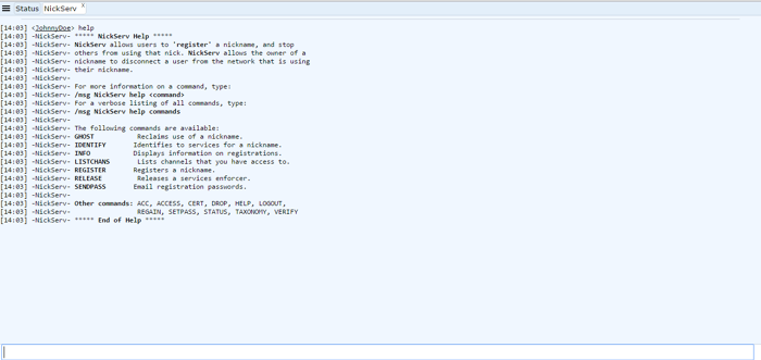 The Sims Wiki:IRC Channel/Creating a NickServ account | The Sims Wiki | Fandom