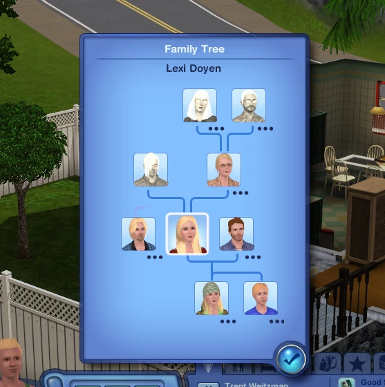 Longest Sims 3 Family Tree