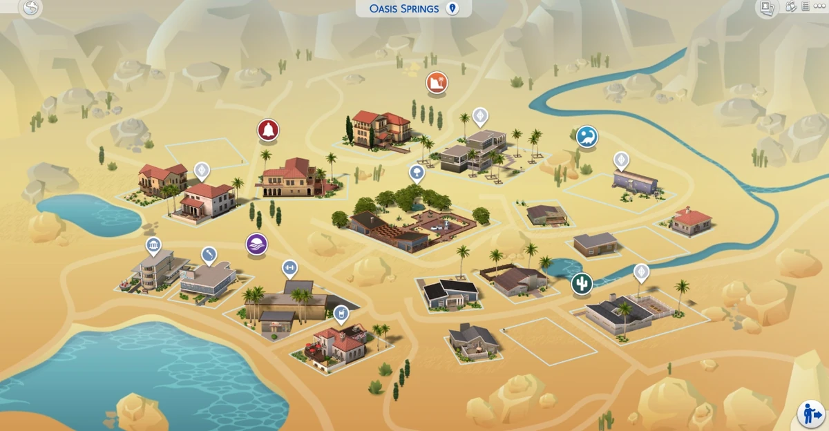 Oasis Springs | SimsPedia | Fandom