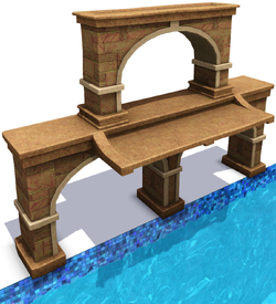 Pool waterfall | The Sims Wiki | Fandom