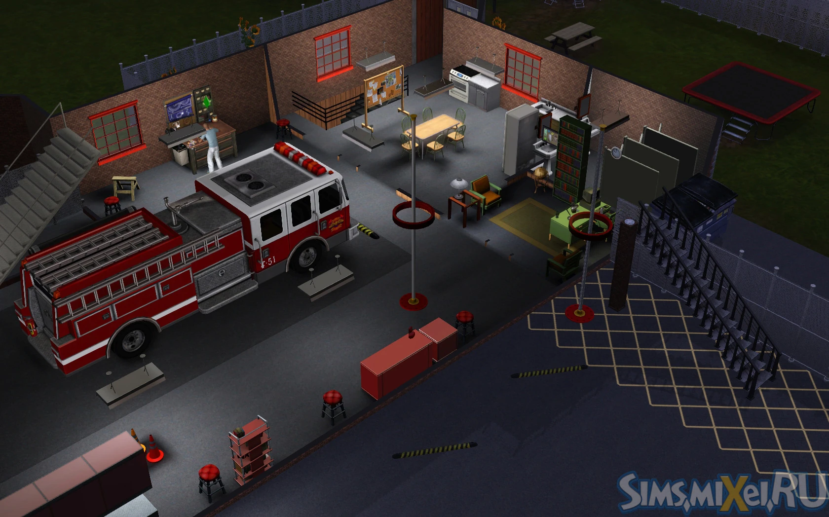 Fire station | The Sims Wiki | Fandom