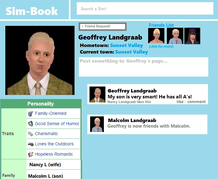 Fanon:Sim-Book | The Sims Wiki | Fandom