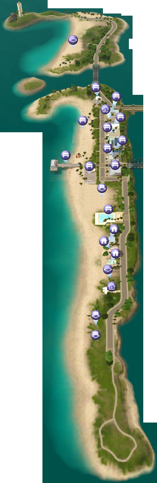 Beach Drive | The Sims Wiki | Fandom