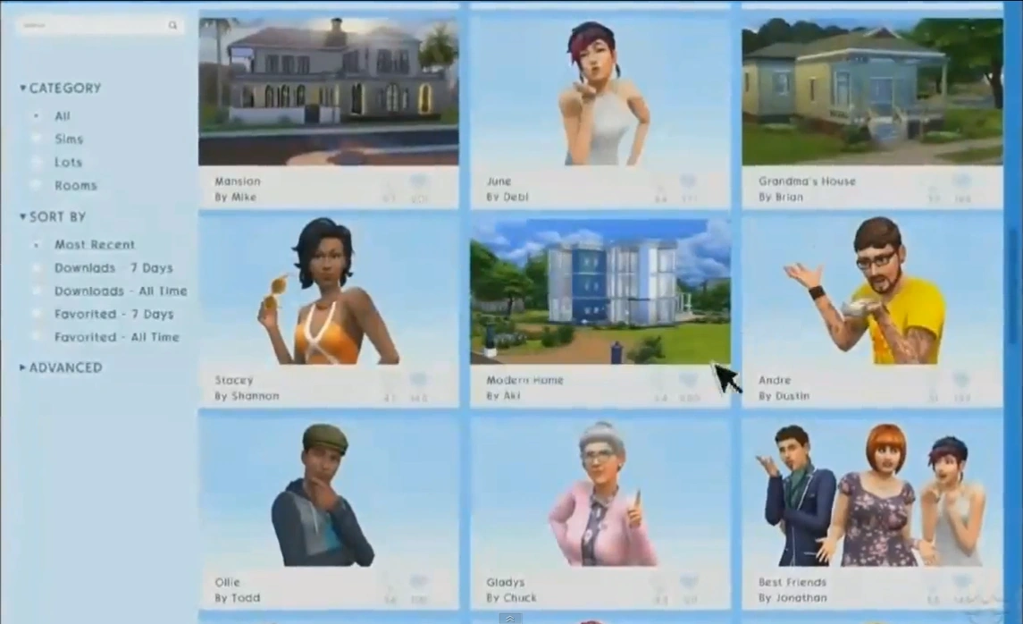Sims 4 Website