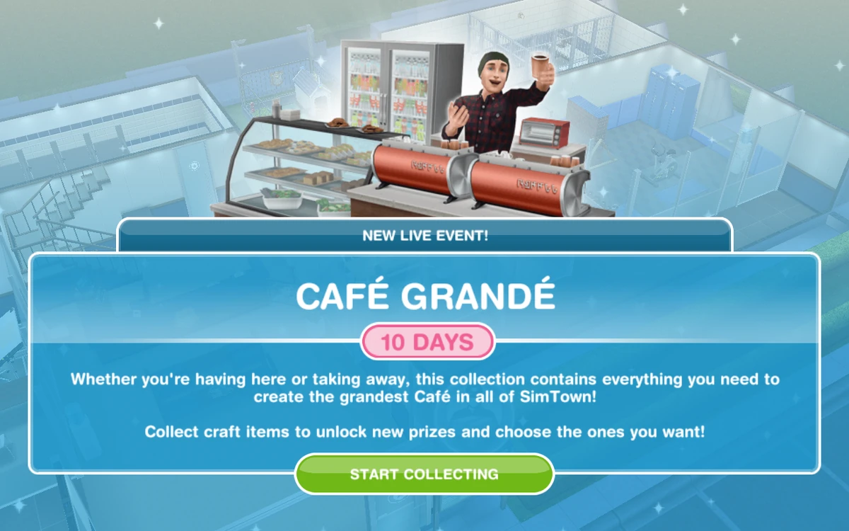 Café Grandè | The Sims Freeplay Wiki | Fandom