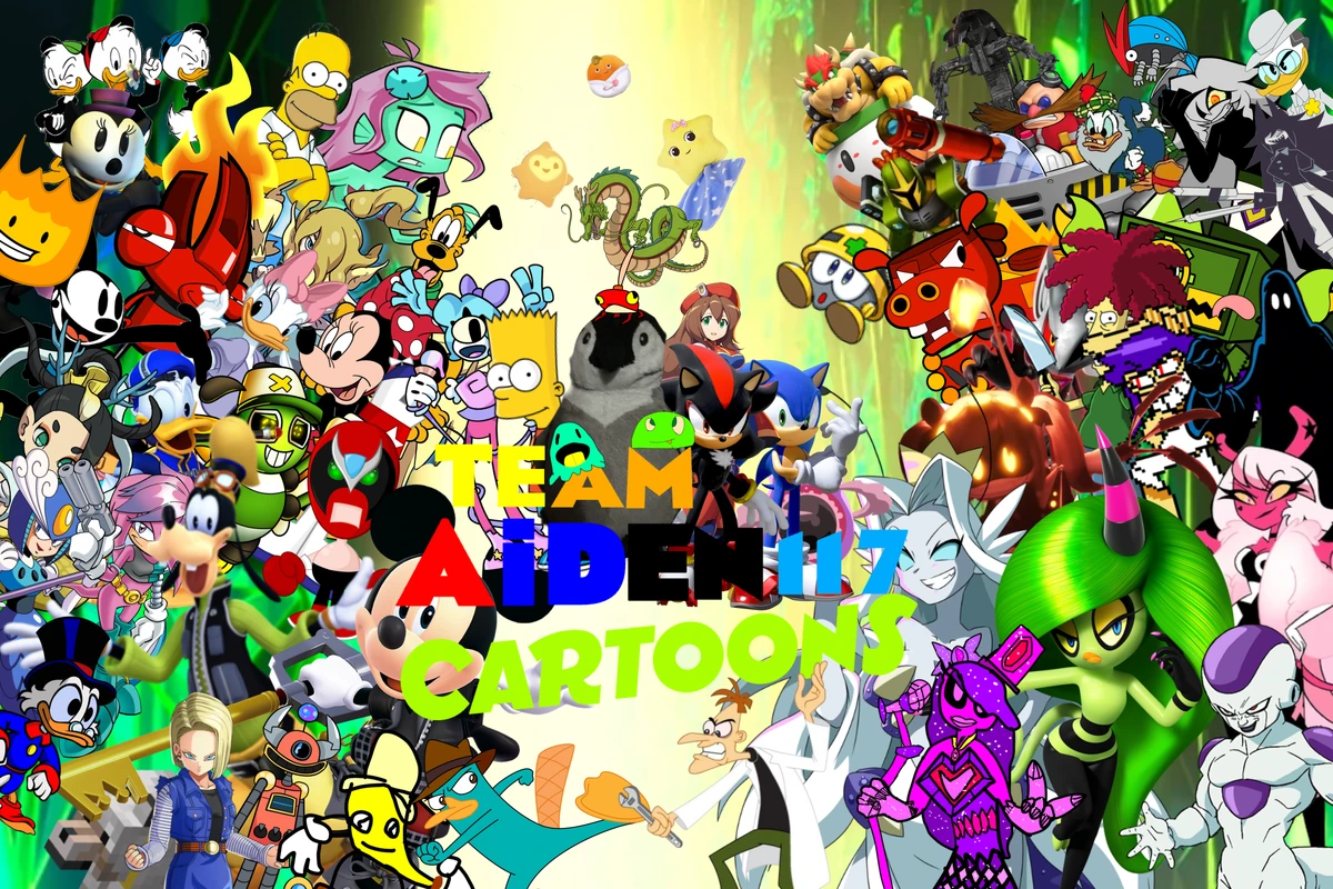 Team Aiden 117 cartoons | Sina-Aiden Wiki | Fandom