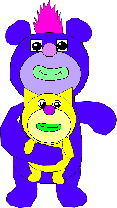 Indigo with Yellow Kitten | Sing-A-Ma-Jigs Wiki | Fandom