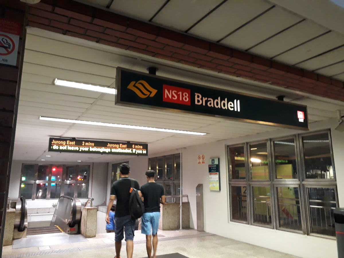 Braddell | Singapore MRT Wiki | Fandom