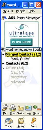 AOL Instant Messenger | Sinistrae | Fandom