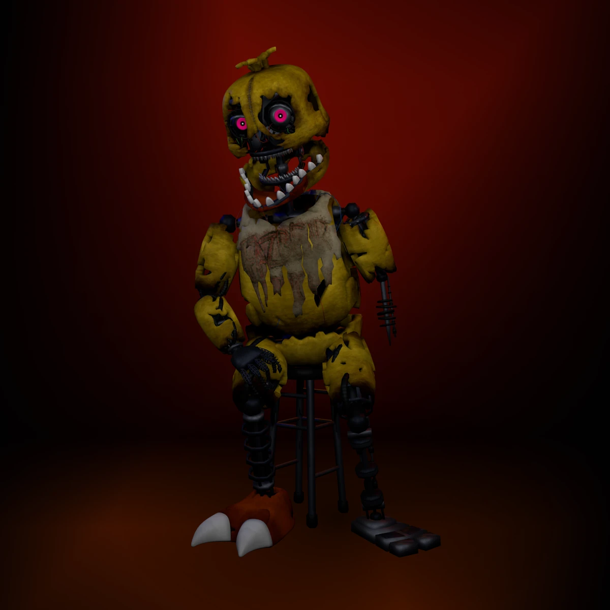 Relic Chica | Sister Locations Wiki | Fandom