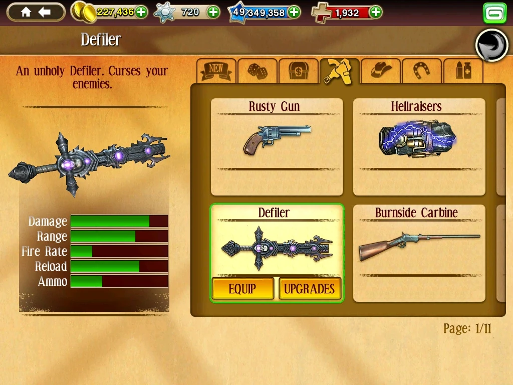 Defiler | Six guns multiplayer Wiki | Fandom