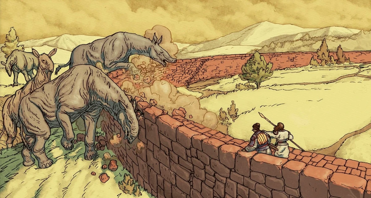 Monsters Attack Walls | Six Ages Wiki | Fandom