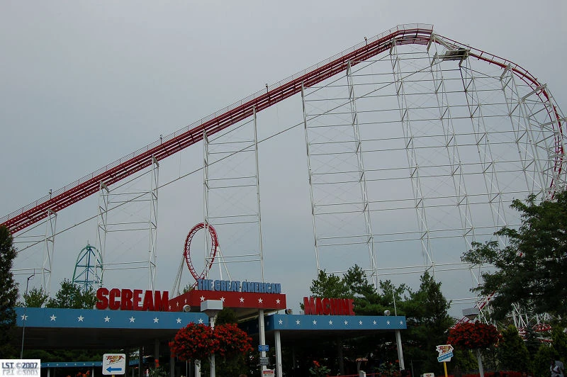 Great American Scream Machine (Six Flags Great Adventure) | Six Flags ...