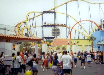Texas Tornado (roller coaster) | Six Flags Wiki | Fandom