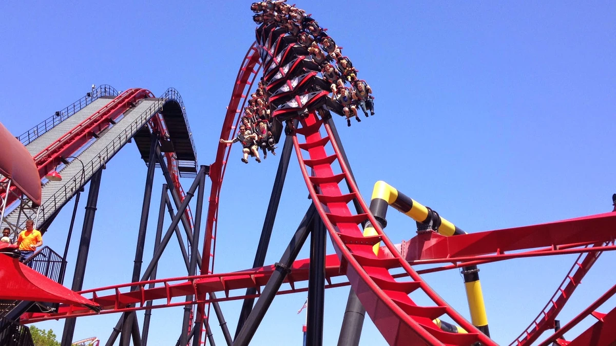 X-Flight (Six Flags Great America) | Six Flags Wiki | Fandom