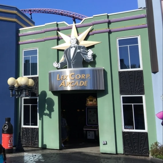 Lex Corp. Arcade | Six Flags Wiki | Fandom