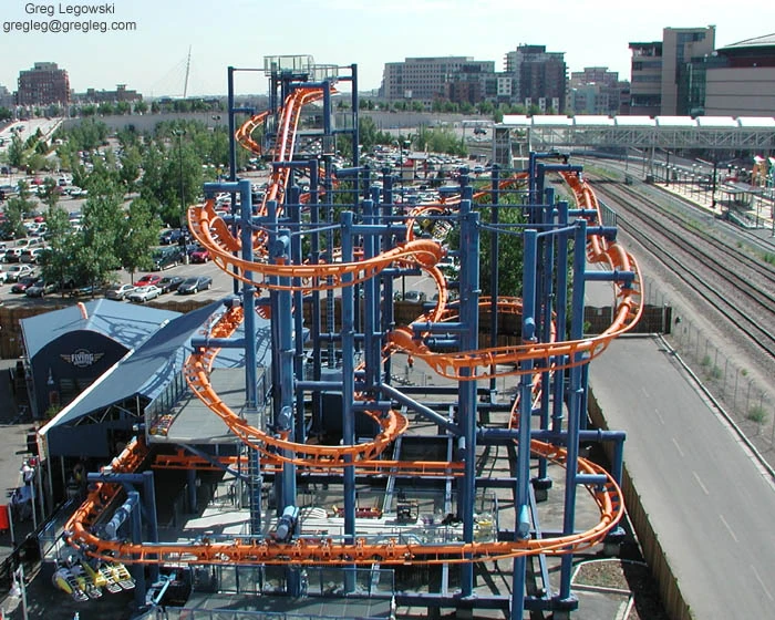 The Flying Coaster | Six Flags Wiki | Fandom