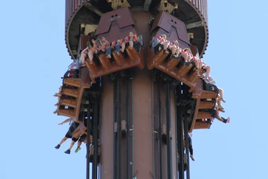 The Giant Drop Six Flags
