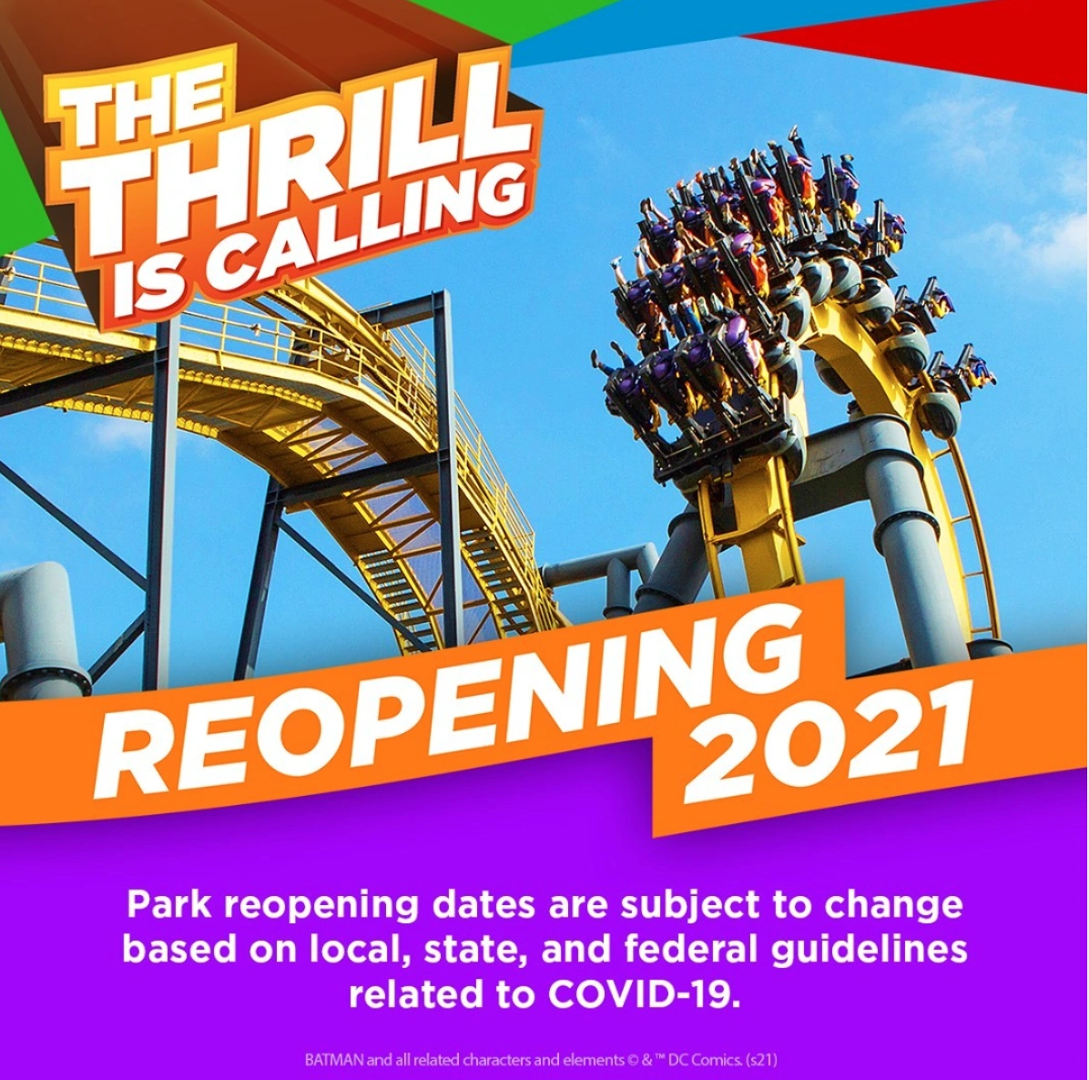 The Thrill Is Calling | Six Flags Wiki | Fandom