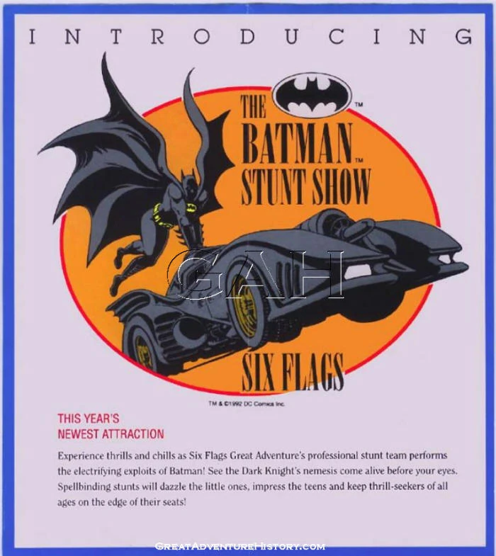 The Batman Stunt Show (Six Flags Great Adventure) | Six Flags Wiki | Fandom