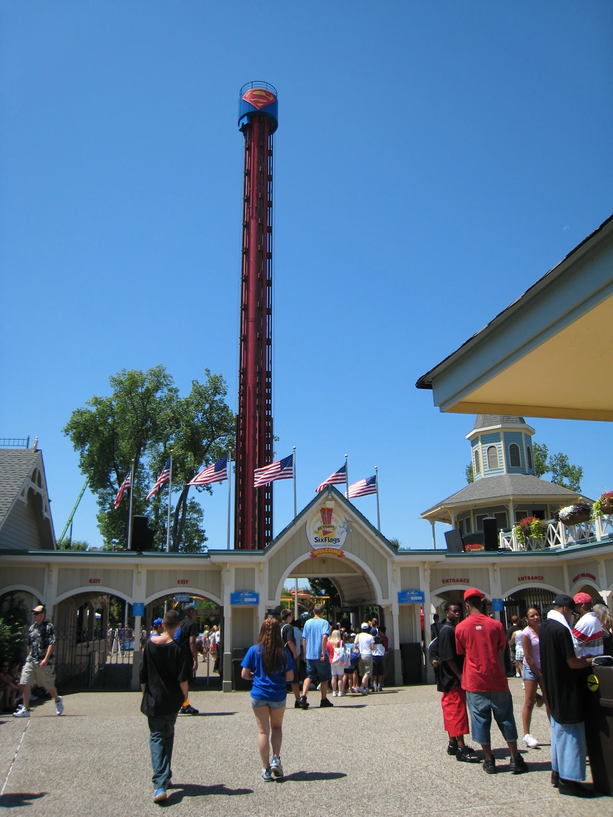 Superman: Tower of Power (Six Flags St. Louis) | Six Flags Wiki | Fandom