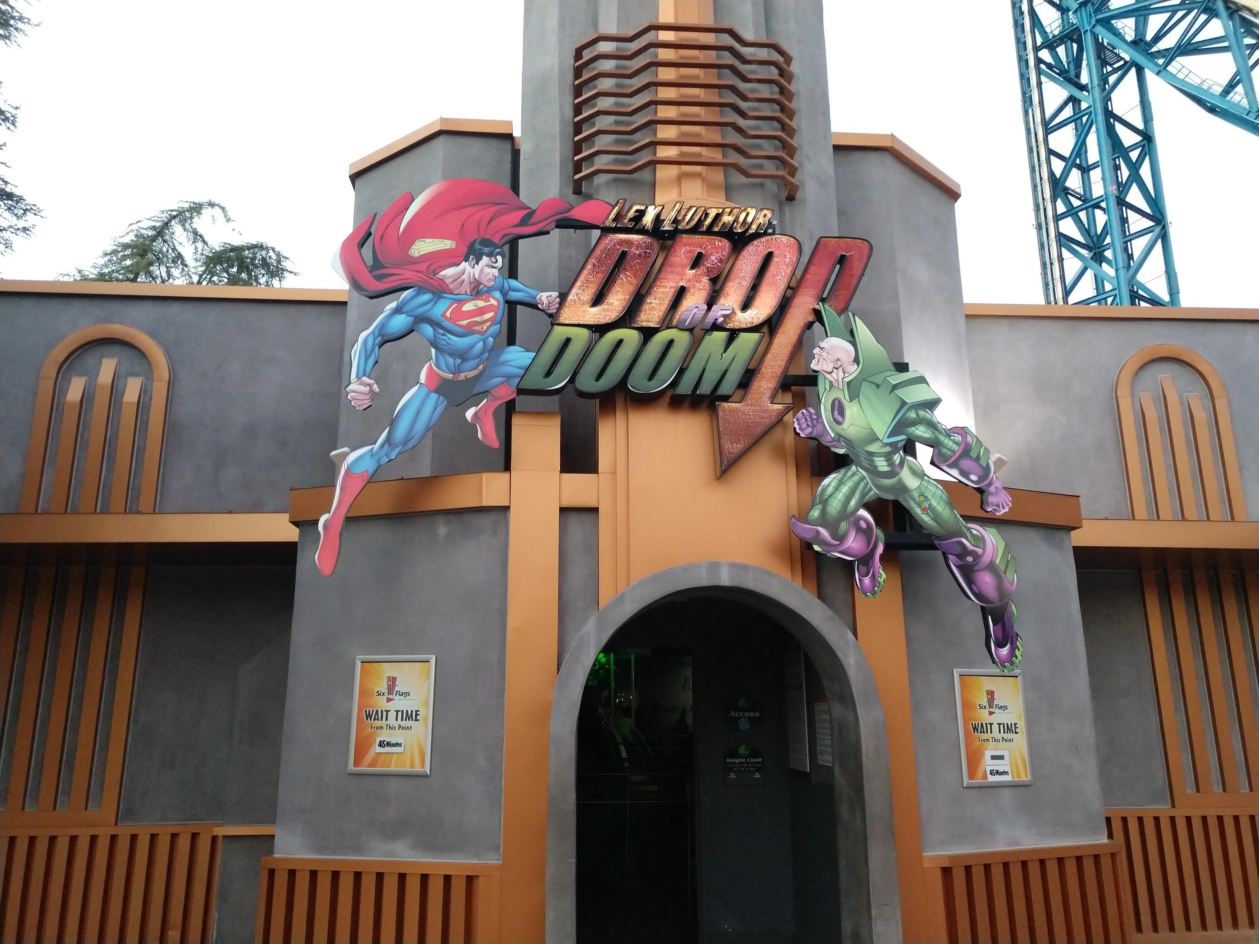 Drop Of Doom Six Flags Height