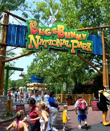 Bugs Bunny National Park (Six Flags St. Louis) | Six Flags Wiki | Fandom
