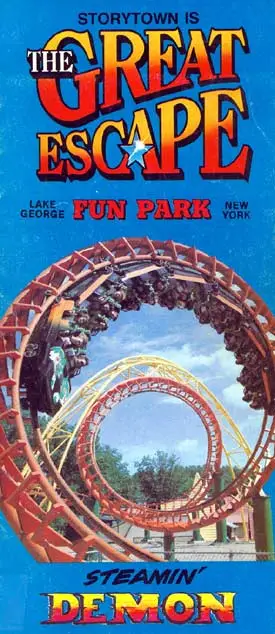 Six Flags Great Escape Maps & Brochures | Six Flags Wiki | Fandom