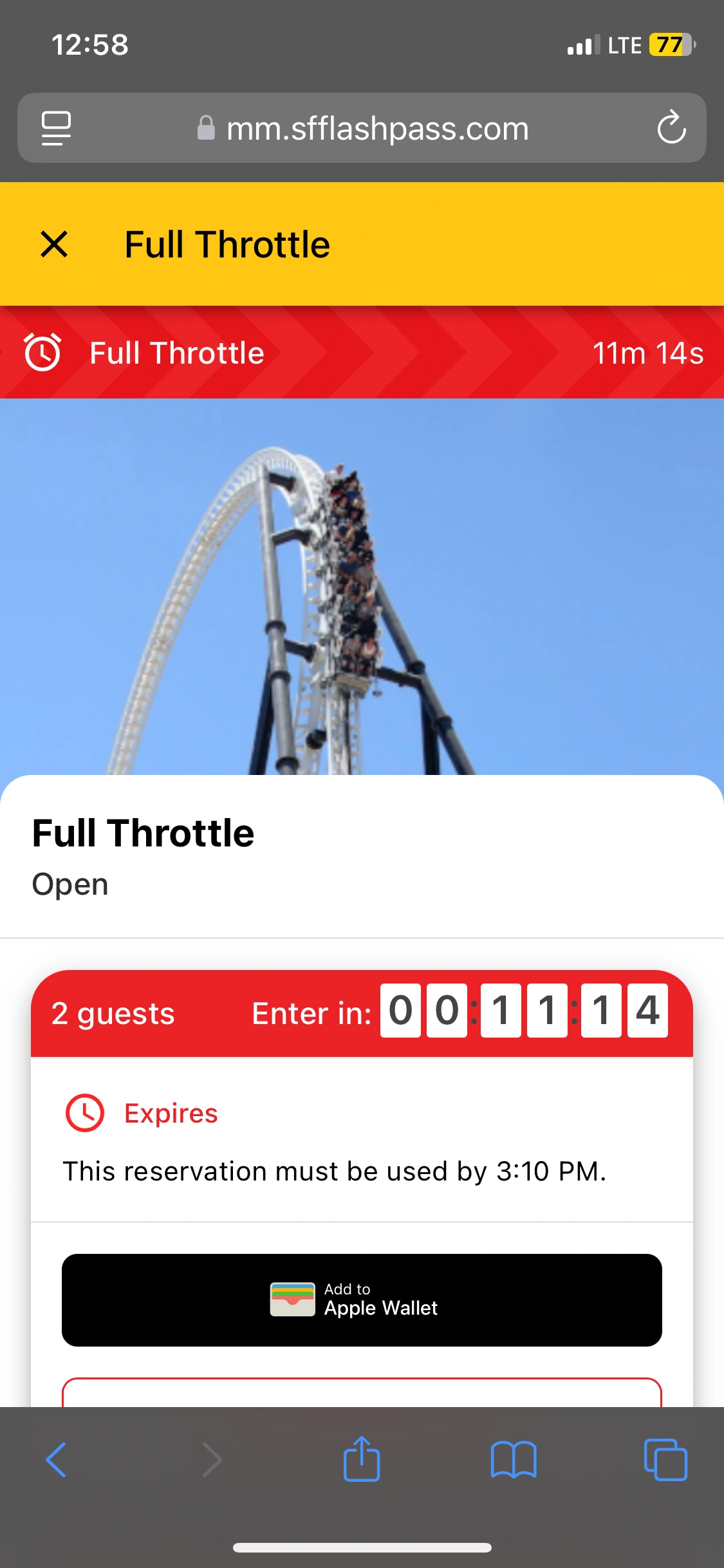 The Flash Pass | Six Flags Wiki | Fandom