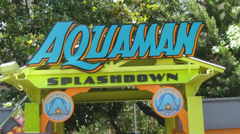 Aquaman Splashdown | Six Flags Wiki | Fandom