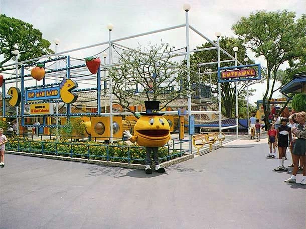 Pac-Man Land | Six Flags Wiki | Fandom