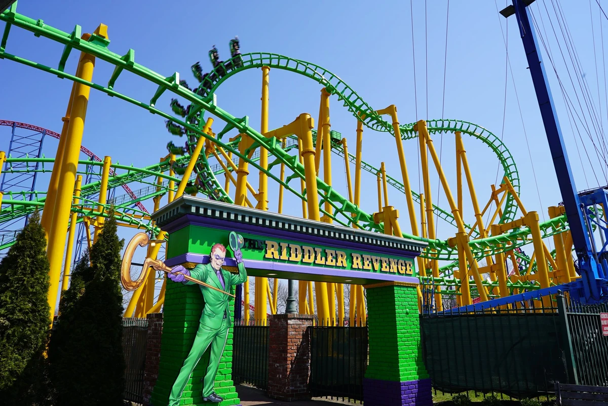 The Riddler Revenge (Six Flags New England) | Six Flags Wiki | Fandom