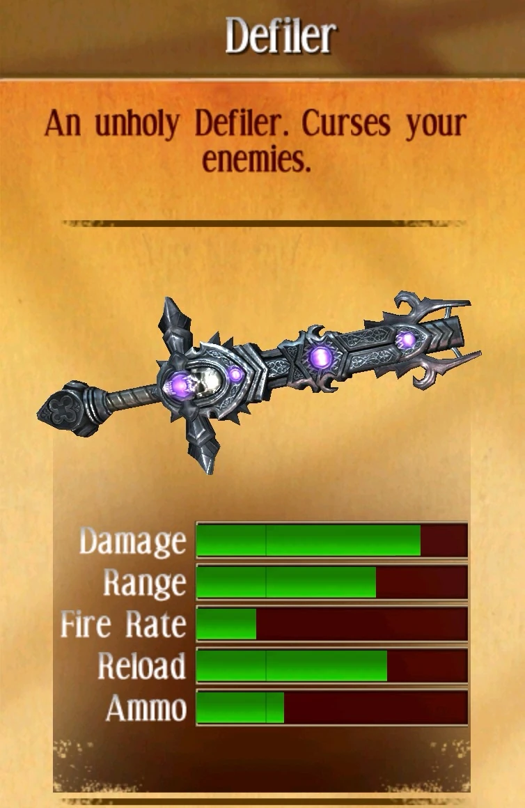 Defiler | Six Guns Wiki | Fandom