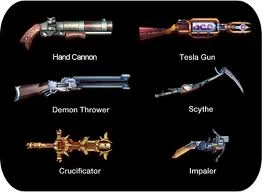 Weapons | Six Guns Wiki | Fandom
