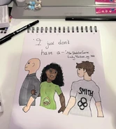 Skandar Smith and Florence Shekoni | Skandar Wiki | Fandom