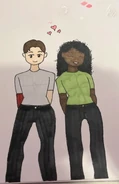 Skandar Smith and Florence Shekoni | Skandar Wiki | Fandom