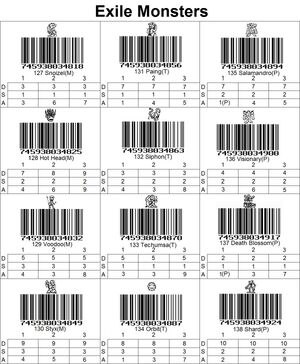 Exile Monsters | Skannerz Wiki | Fandom