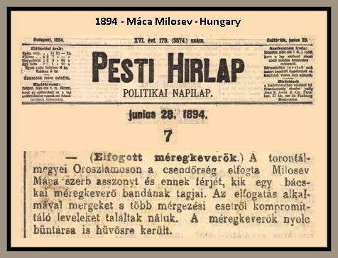 MILOSEV Nacza | Serial Killer Database Wiki | Fandom