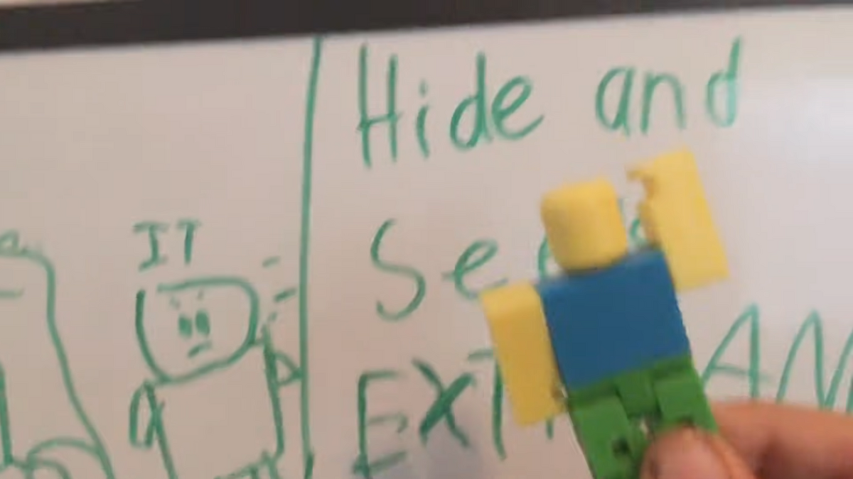 ROBLOX IN REAL LIFE: HIDE AND SEEK EXTREME ( REBOOTED) | Skeleton ...