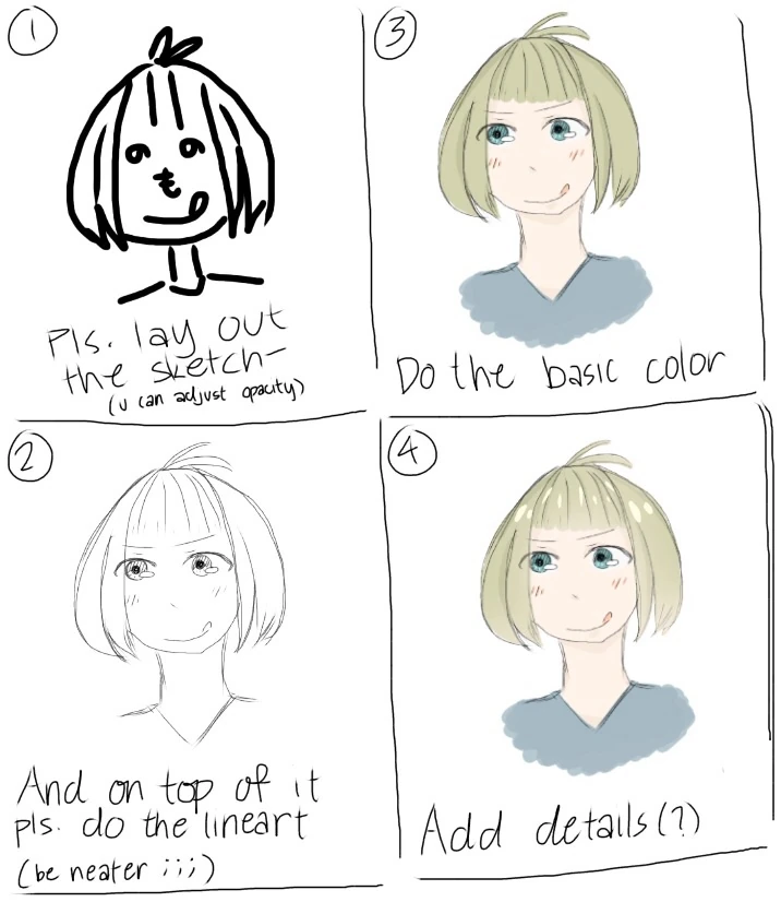 Sort of tutorial | Sketches Wiki | Fandom