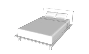 Bed | SketchUp Wiki | Fandom