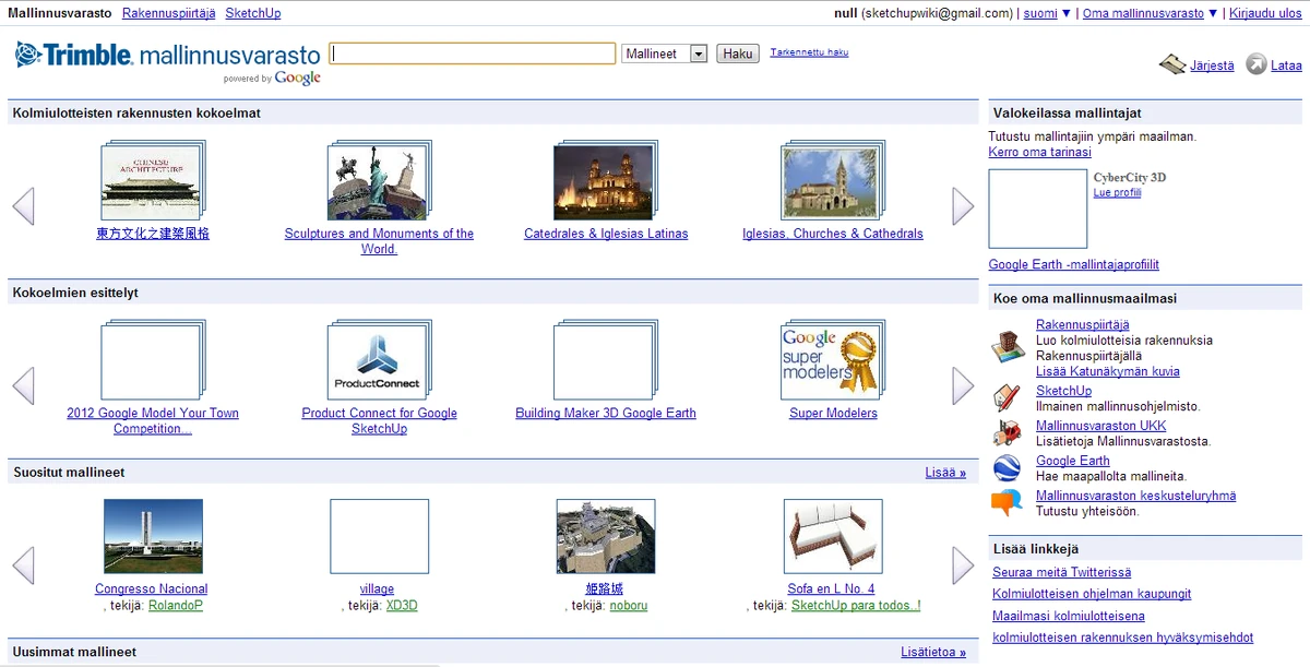 3D Warehouse | Sketchup Wiki | Fandom