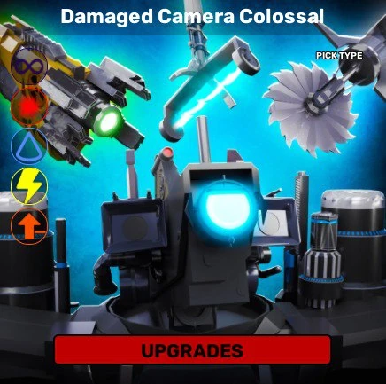 Damaged Camera Colossal | Skibi Defense Wiki | Fandom