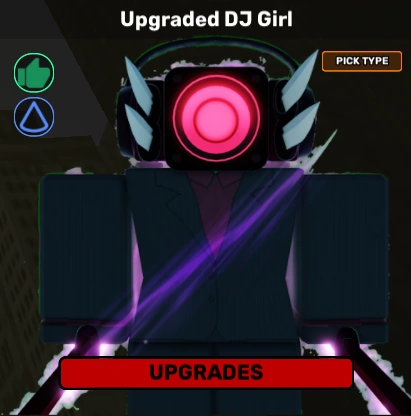 Upgraded DJ Girl | Skibi Defense Wiki | Fandom