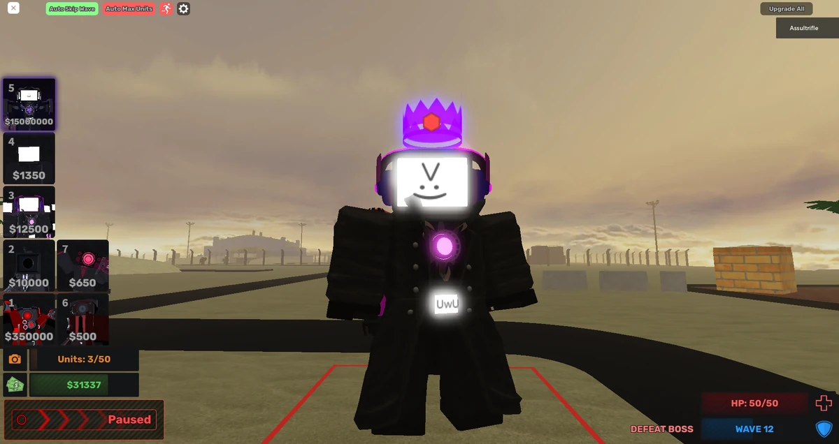 Ultimate Tv Man | Skibi Defense Wiki | Fandom